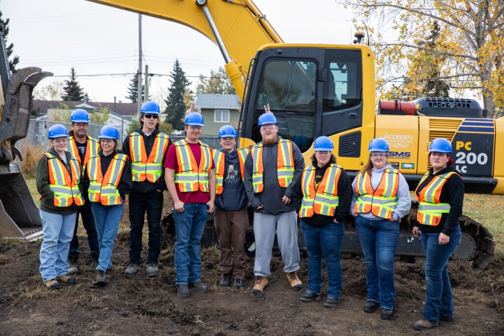 Northern Lights College | Ground breaks on NLC house build